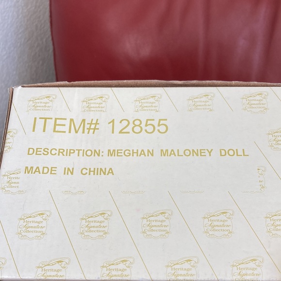 Vintage | Accents | Meghan Maloney Irish Porcelain Doll Collectible New ...